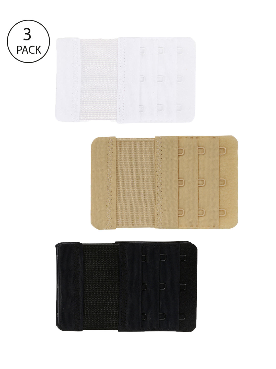 Extenders Bra Extension Bra Band 3 Row 3 Hook Extender Pack Of 5 ...